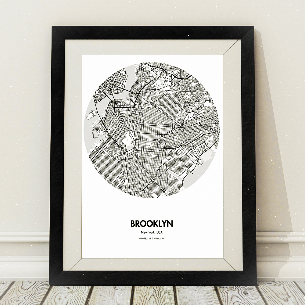 City Map Posters | Landmass Goods